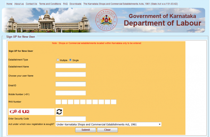 How to register your establishment under The Karnataka Shops and ...