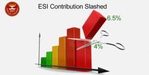 ESI Contribution reduces by 40% - ResolveIndia